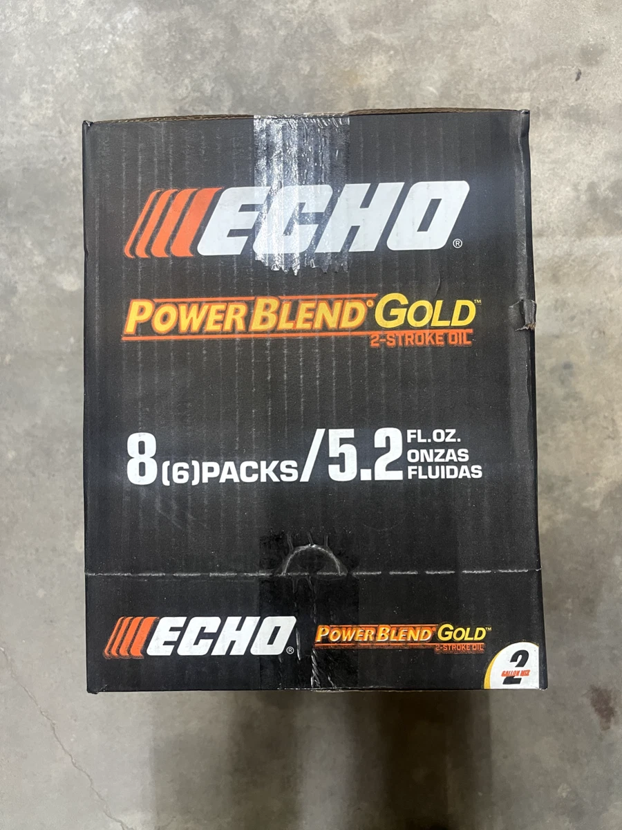 GENUINE ECHO POWER BLEND STROKE BOTTLE GALLON MIX OIL PA , 59% OFF