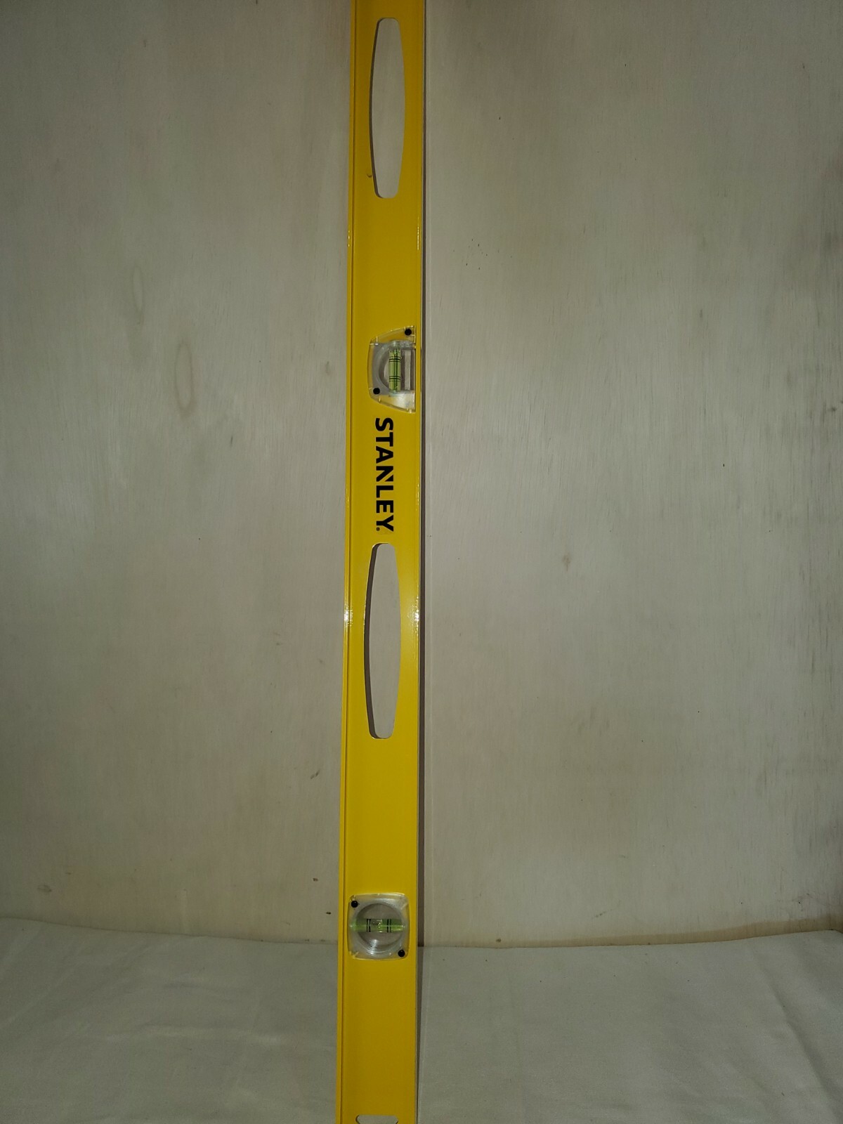 Stanley 4 FT. Level Aluminum Top Reading 3 Vial I-Beam | eBay