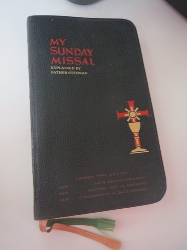 Vintage My Sunday Missal Book 1938-1942 Explained By Father Stedman ...