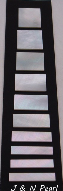 Mother of Pearl Block Inlay Set for Gibson Les Paul Custom Style ...