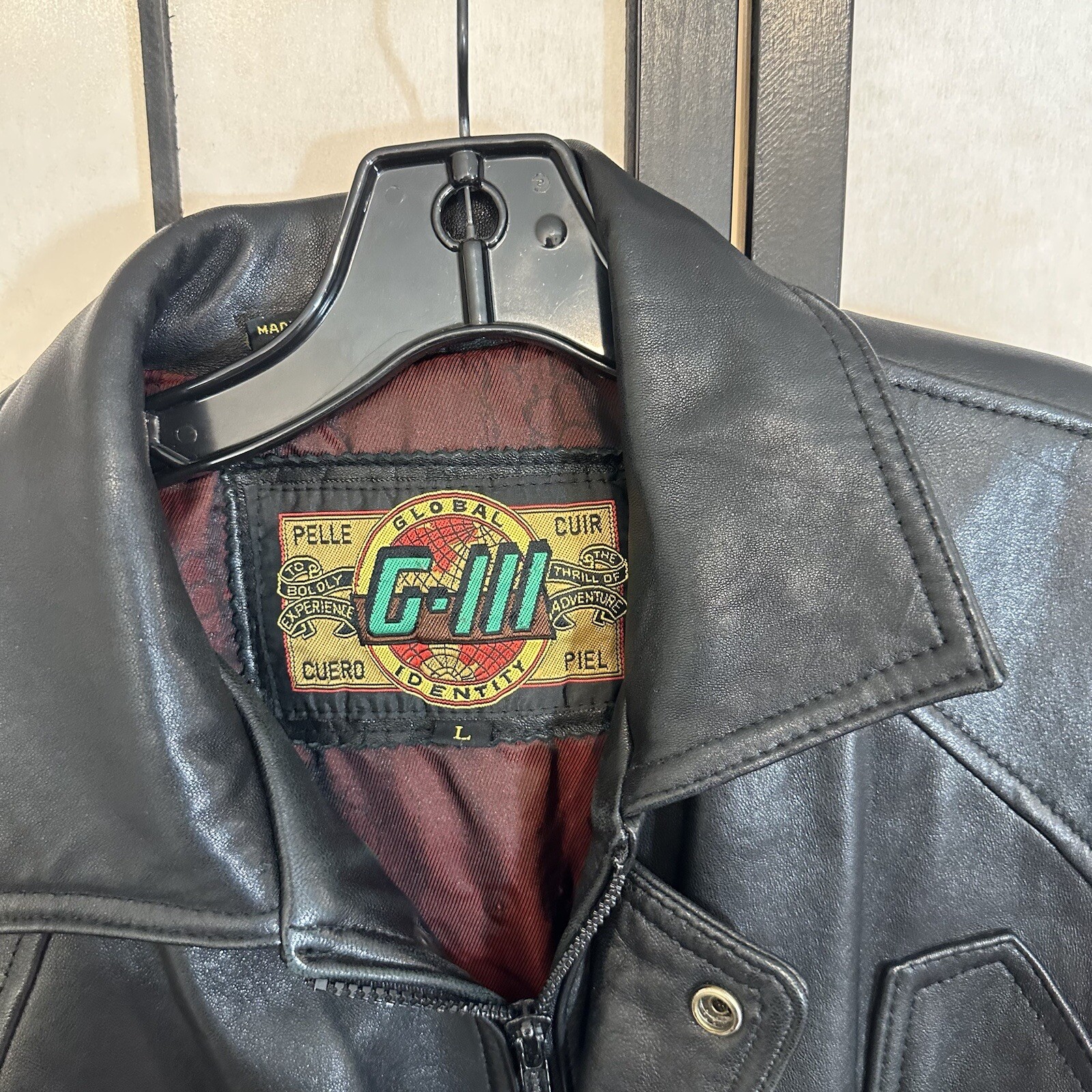 G-III Global Identity Leather Jacket Trench Coat Wome… - Gem