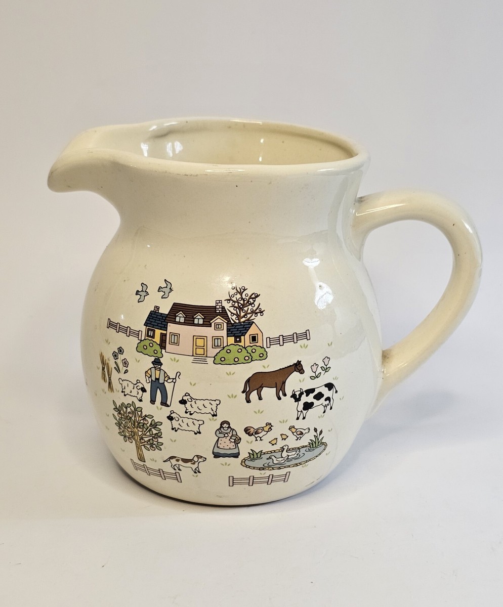 Antique Farmhouse Pitcher Roamingyankees French Farmhouse Pitcher
