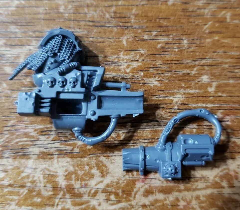 40k Death Guard Bits Blightlord Cataphractii Terminator Blight Launcher ...