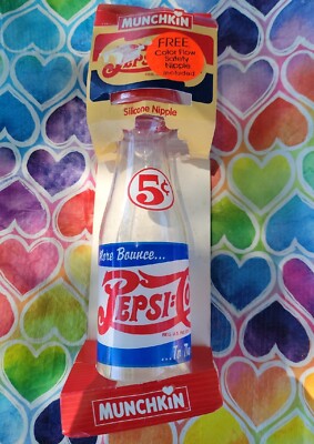 Pepsi-Cola VTG Baby Bottle Limited Edition Series Munchkin 1994 PepsiCo ...