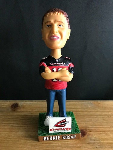 NIB Bernie Kosar Cleveland Gladiators Bobblehead Arena FOOTBALL BROWNS ...
