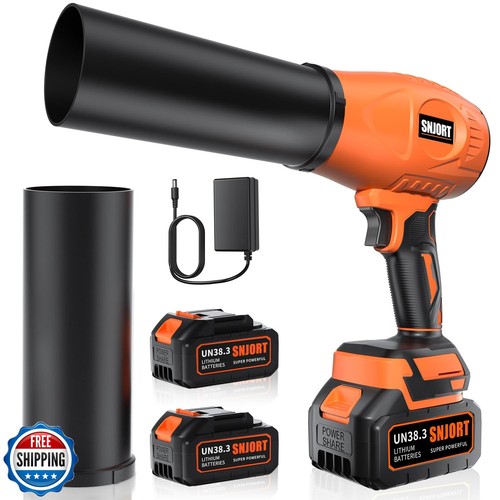 SNJORT Leaf Blower Cordless with Battery and Charger,980,000 RPM, | eBay