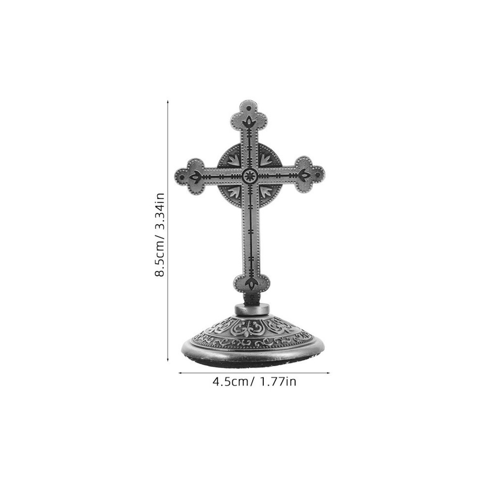 Cross Statue Crucifix Statue Tabletop Crucifix Home Decor Tabletop ...