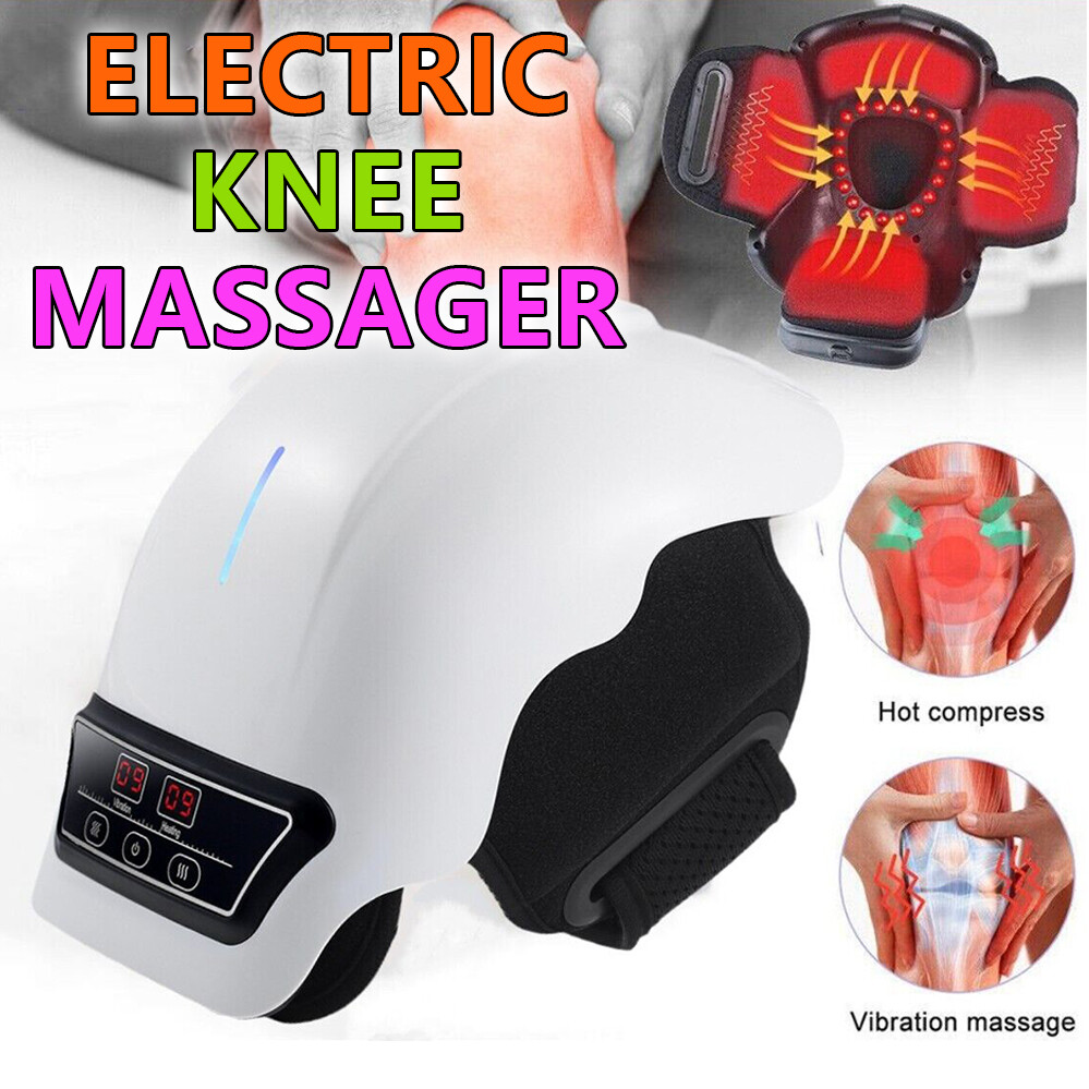 Electric Knee Massager 4D Airbag Infrared Heat Therapy Machine Elbow ...