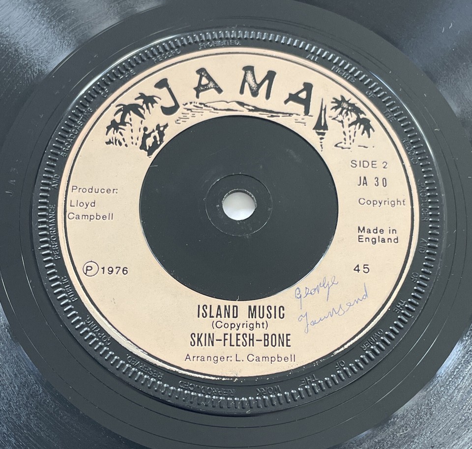 Earl George - Island In The Sun 7” Reggae Vinyl Record Jama VG+ ...