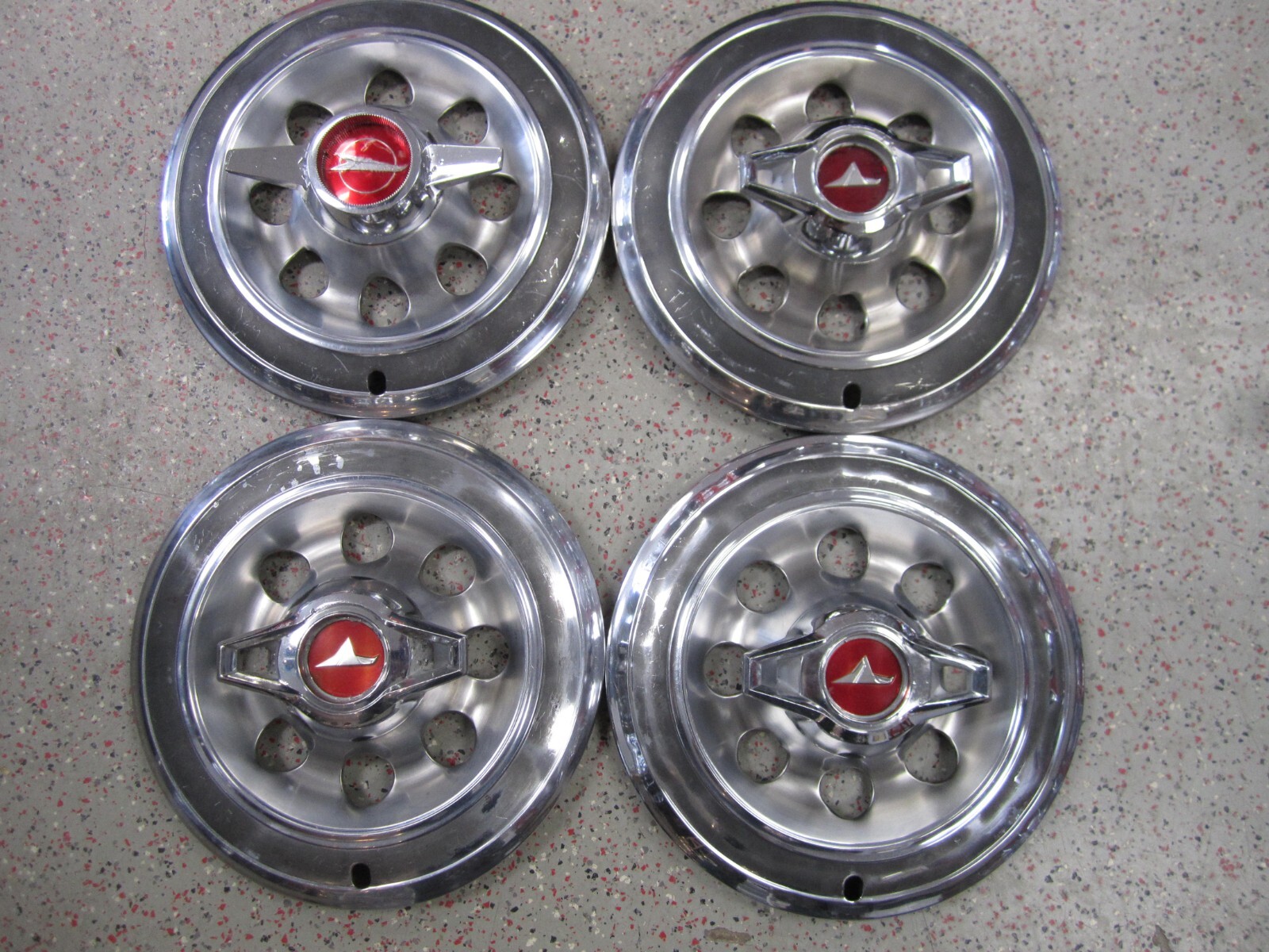 1964-1965 Buick Special 14" OEM Spinner Wheel Covers 01370098 1989 ...