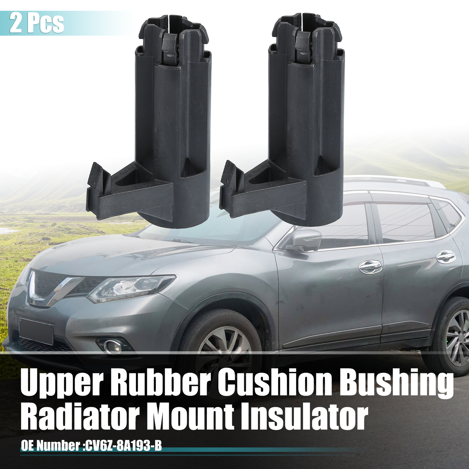 2pcs Vehicle Upper Radiator Insulator Mount Bracket for Ford Focus 2012 ...