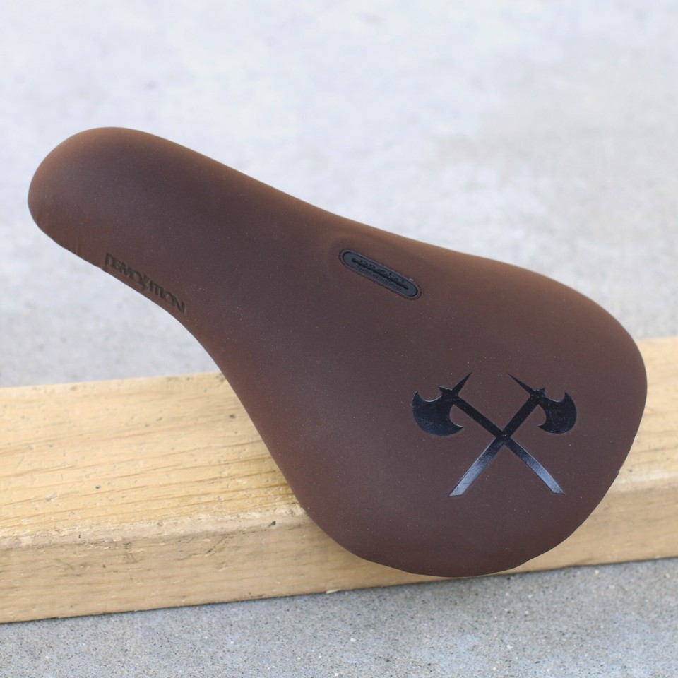 DEMOLITION BMX AXES BICYCLE PIVOTAL SEAT DARK BROWN SUNDAY ODYSSEY CULT ...