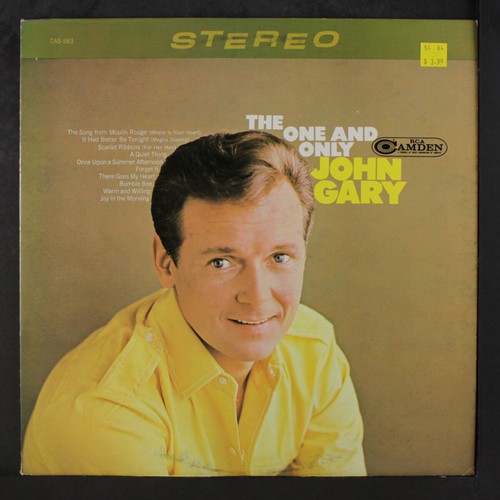 JOHN GARY: the one and only RCA CAMDEN 12" LP 33 RPM | eBay