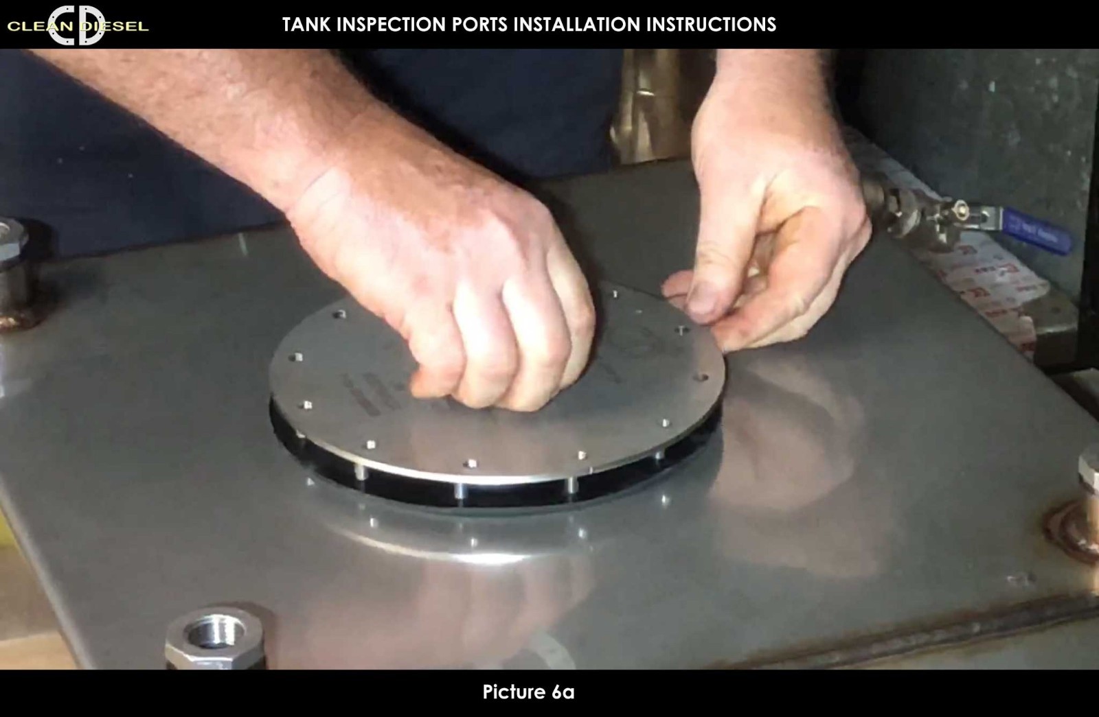 260x160 Mm Stadium Clean Diesel Tank Inspection Hatch 120 Series ...