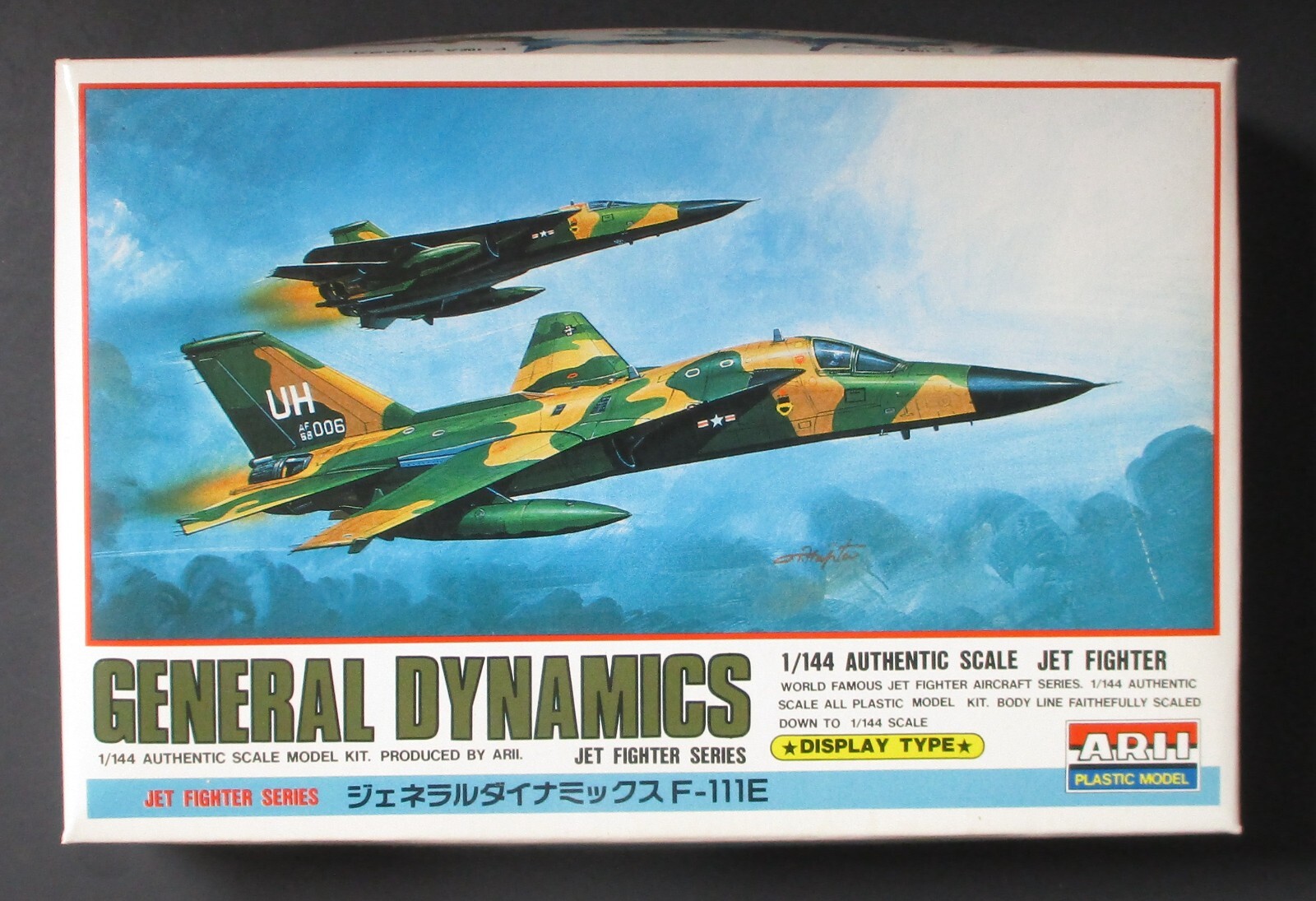 ARII 1/144th Scale General Dynamics Jet Fighter Series Model Kit No ...