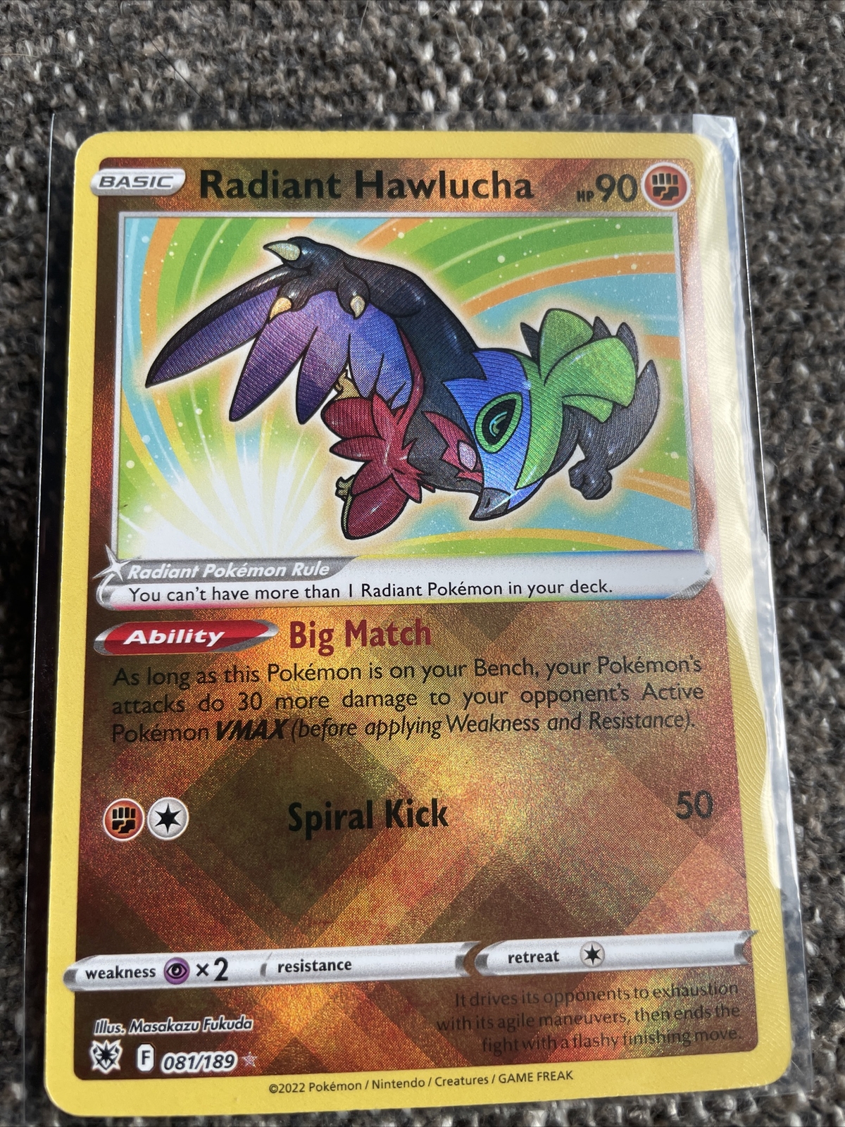 Radiant Hawlucha 081/189 Astral Radiance Holo Pokémon TCG | eBay