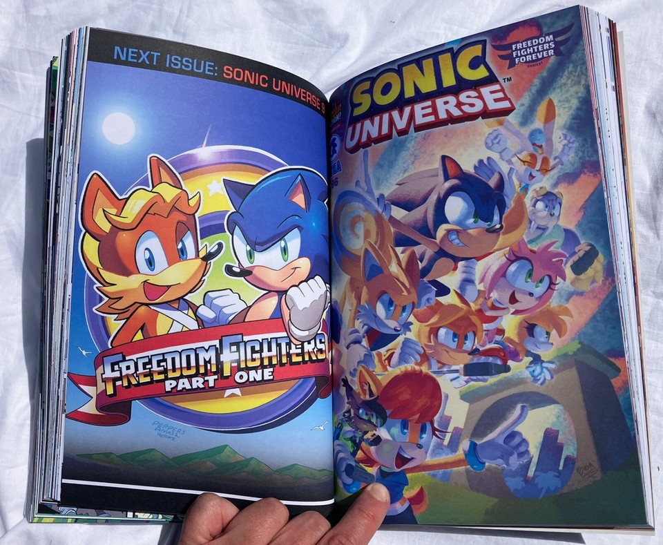 Sonic the Hedgehog Universe Omnibus Archie Comics Collection Issues #79 ...
