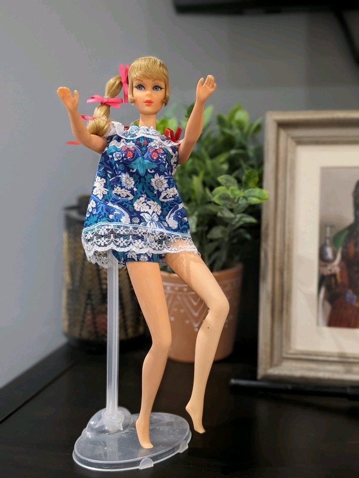 1968 Blonde Talking Barbie Head On Tnt Body | eBay UK