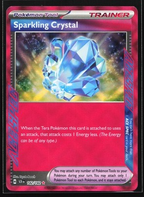 Pokemon Sparkling Crystal 142/142 Stellar Crown ACE SPEC Ultra Rare ...
