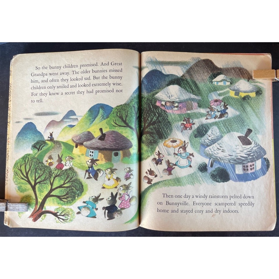Walt Disney Bunny Book A Little Golden 1951 Vintage Childrens Story ...