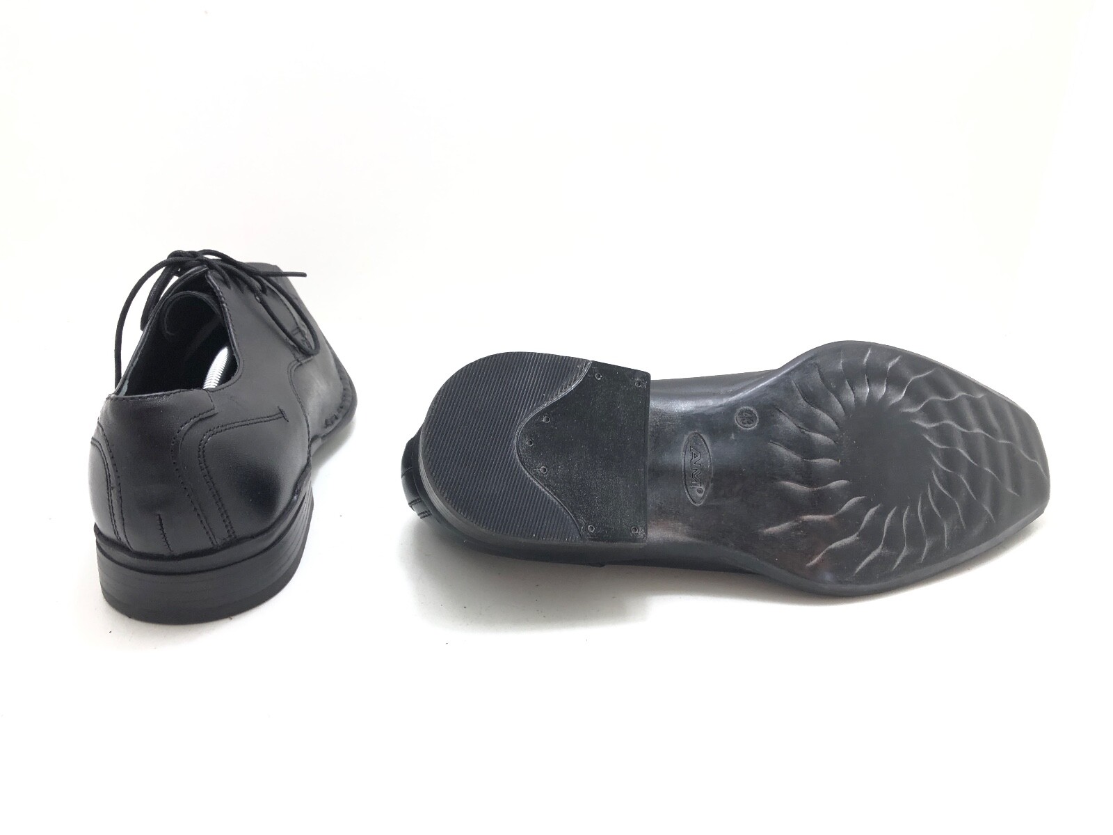 AM Shoe Company Herren Halbschuh Schnürschuh Comfortschuh Schwarz Gr ...