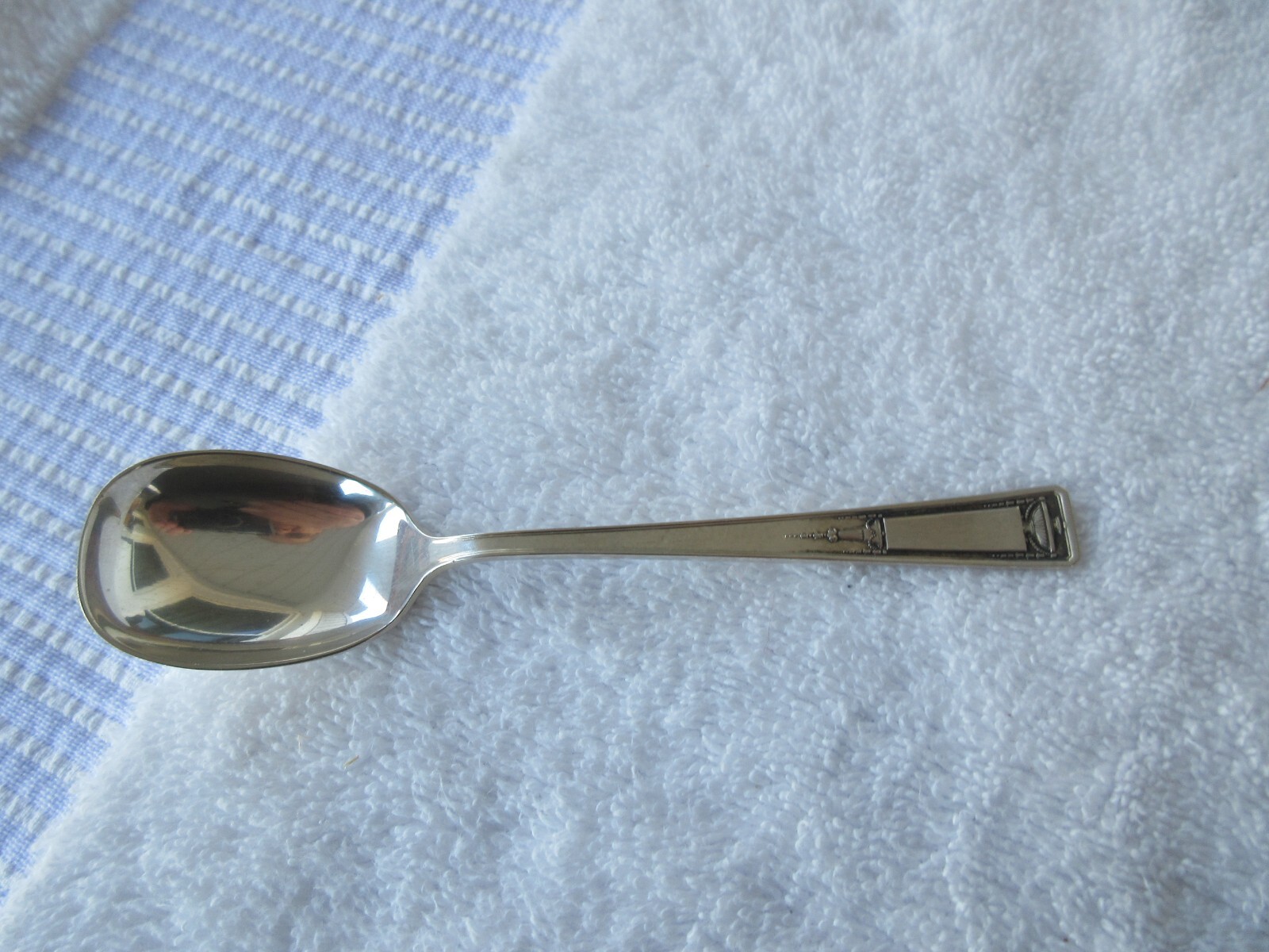 VINTAGE 1835 R WALLACE SILVERPLATED BUCKINGHAM PATTERN SUGAR SPOON ...