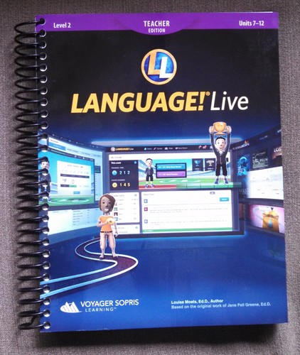 Language! Live Level 2 Units 7-12 Teacher Edition Spiral-bound ...
