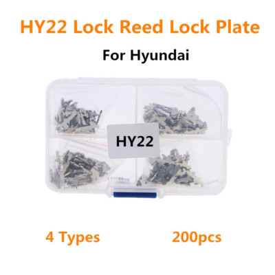 200pcs HY22 Car Lock Reed Plate for Hyundai Auto Lock Core Key Repair ...