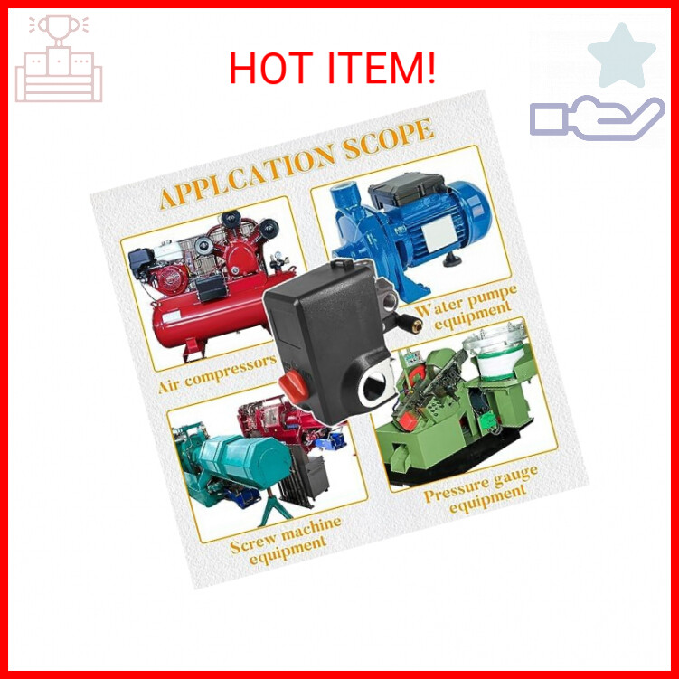 Replace for Condor MDR 11/11 EA Pressure Switch 26 AMPS 120/240 Volts ...