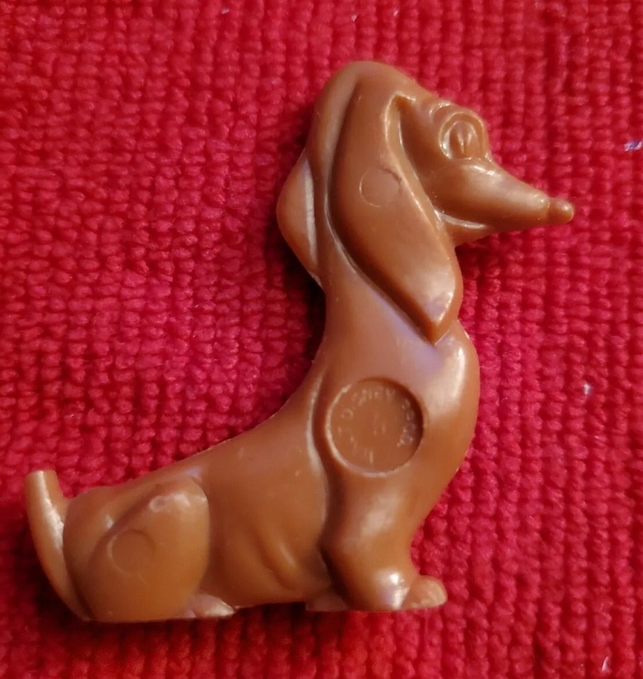 Kelloggs Cereal Premium Dachsie Dachshund Disney Lady and the Tramp ...