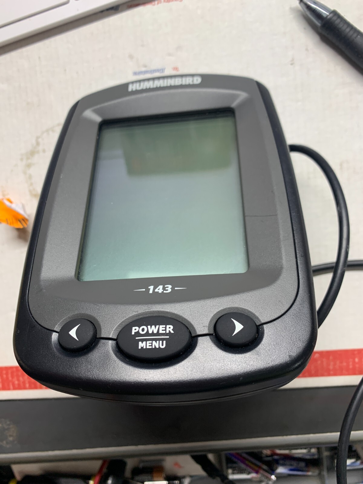 Hummingbird PMAX 143 Fish Finder Unit Untested with Cable Connection | eBay