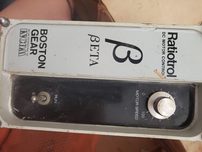Speed Controls - Boston Gear Ratiotrol