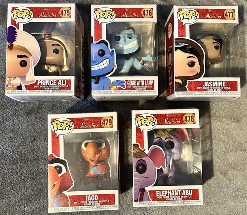 Funko POP! Disney’s Aladdin Full Complete Set (Series 2) | eBay