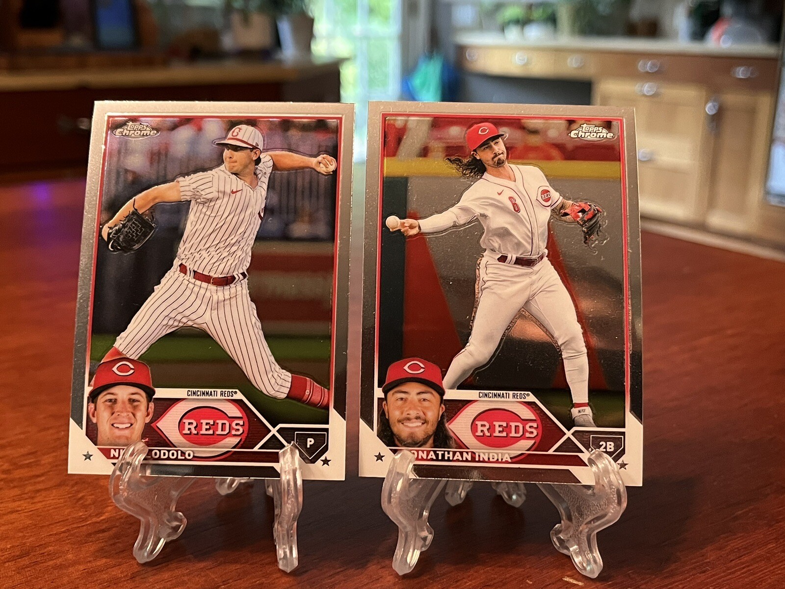 2023 Topps Chrome Cincinnati Reds Card Lot - Jonathan India & Nick ...