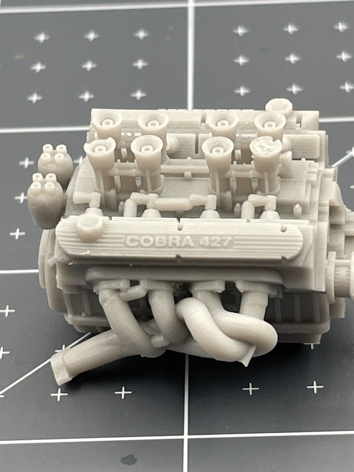 Ford Cobra 427 Big Block V8 Engine Scale Model Cars Trucks 1/24 1/25 | eBay