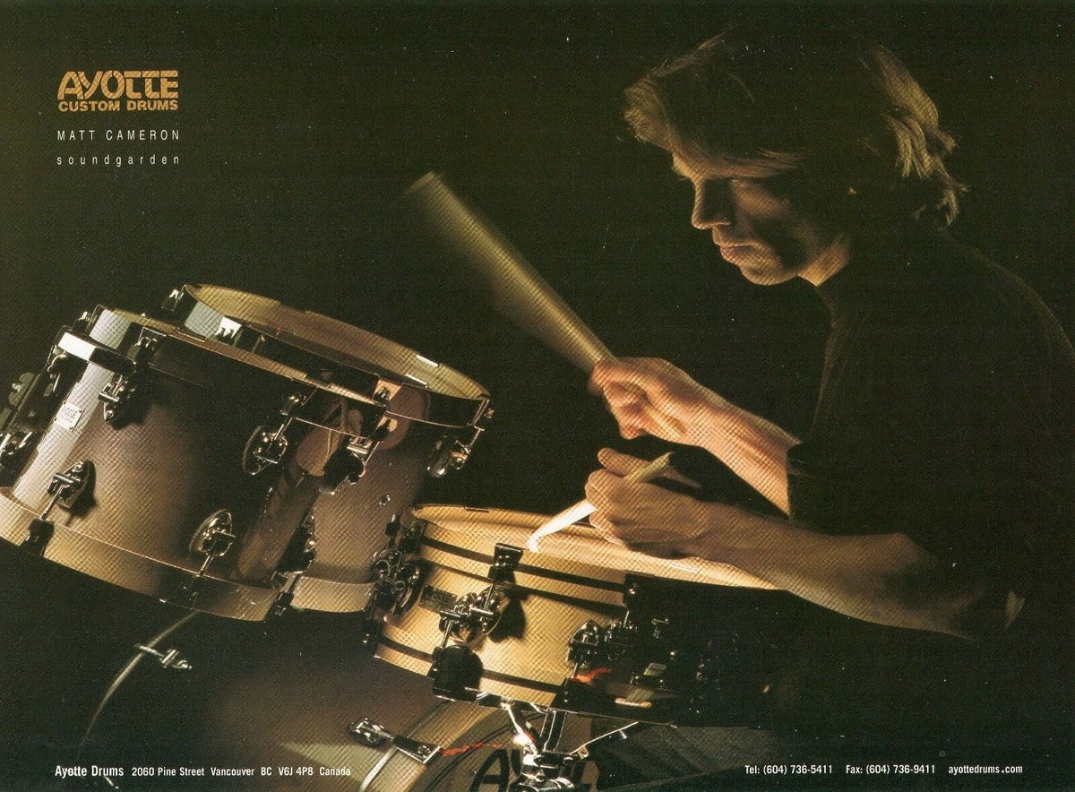 Matt Cameron Drum Setup