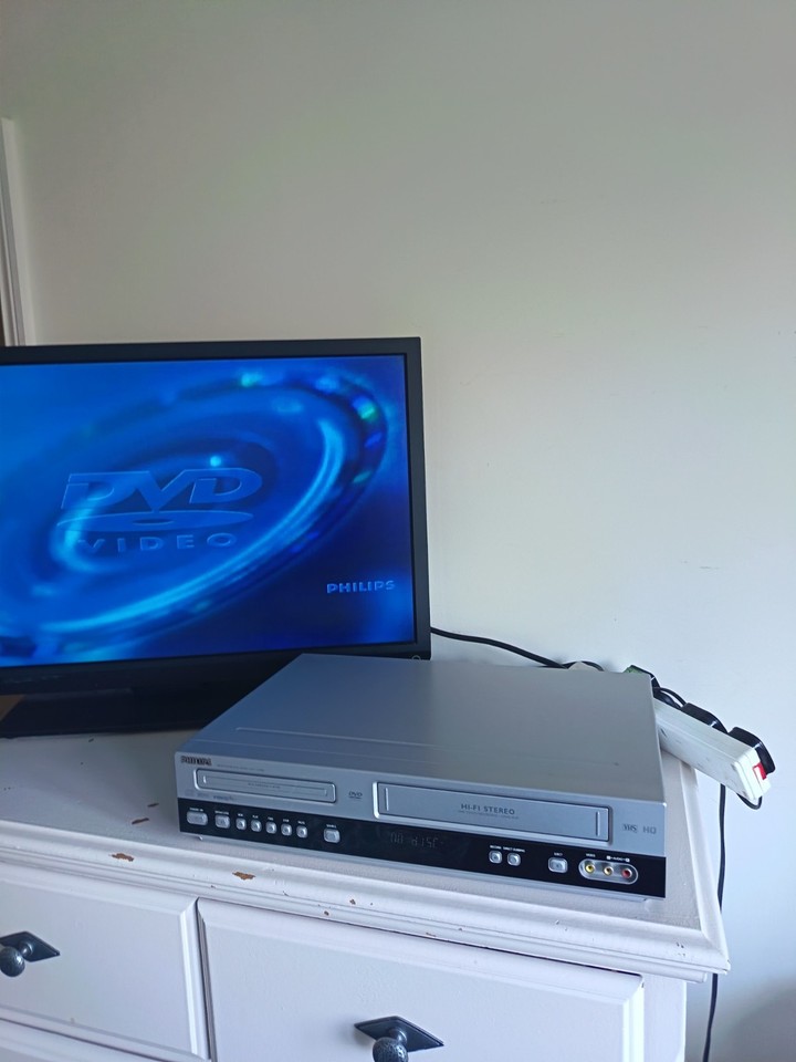 Philips DVD755VR DVD Player and CD Recorder Combo VHS , with remote ...