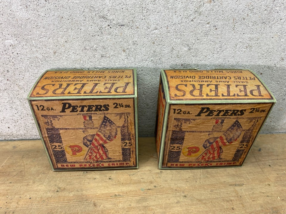 2 - Peter's Shotgun Shells Hunting Reloading Boxes 12 Gauge July 4th | eBay