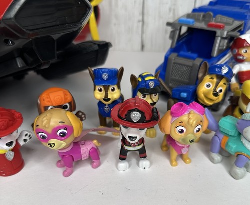 Nickelodeon Paw Patrol Figures & Vehicles 20 Piece Lot Figures Airplane ...