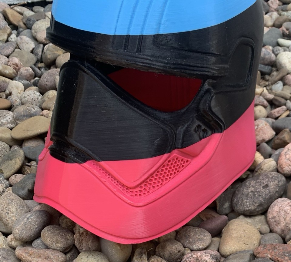 Star Wars Captain Phasma 3D Printed Helmet. Life Size. Rare | eBay