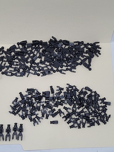 Knex Black Ball Sockets Connector Clips 100 Sets 200 Pieces Parts Lot ...