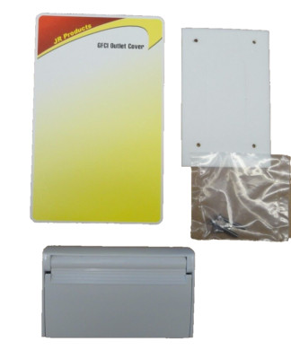 RV/Camper GFCI Exterior Weatherproof Outlet Cover WHITE | eBay