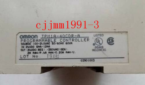 1PC Used OMRON PLC TPM1A-40CDR-A | eBay