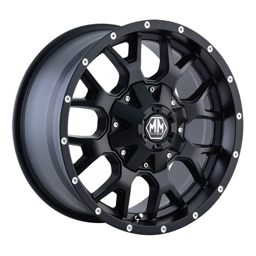 MAYHEM 8015 Warrior Rim 20X10 8X165.1 Offset -25 Matte Black (Quantity ...