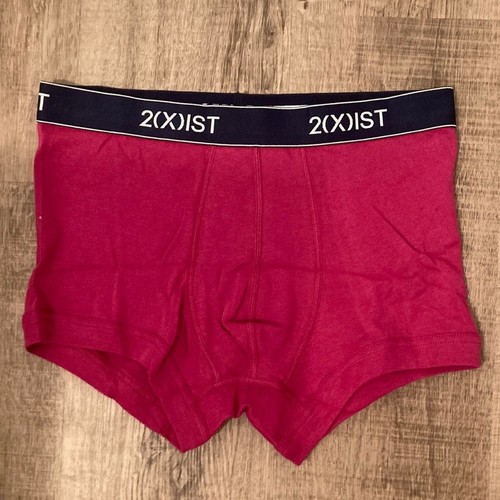 2xist Medium No Show Low Rise Boxer Briefs Trunks Festival Fuchsia Pink ...