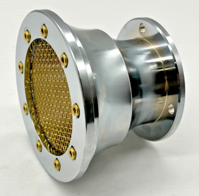 CHROME N BRASS Velocity Stack Air Cleaner Intake Sportster Softail ...