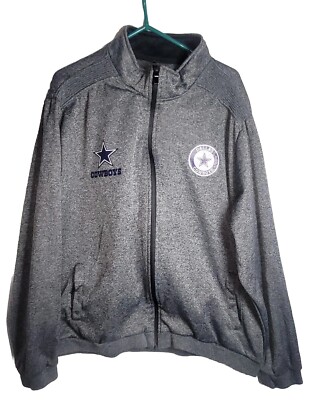 DALLAS COWBOYS Texas Football Full Zip Jacket NFL Pro Line Size 3XL | eBay