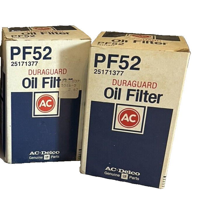 AC-Delco PF52 - cross reference oil filters | oilfilter-crossreference.com