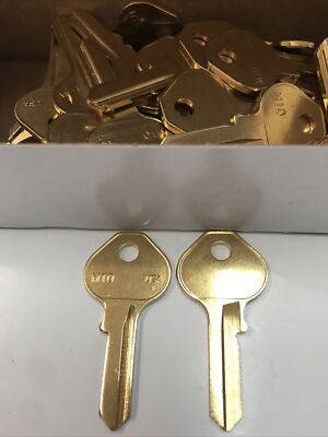 Lot 50 pc M10 Key Blanks / For Master Padlock / M10 1092N Key Blank ...