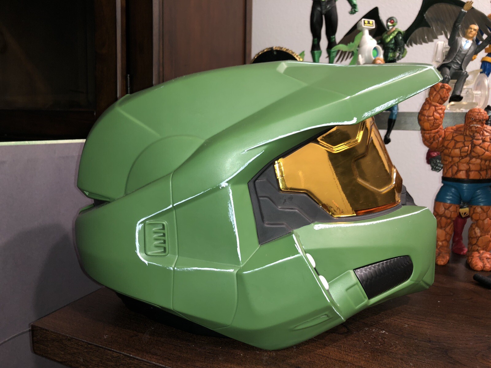Master Chief Halo Infinite Full Helmet John-117 Green - Gem